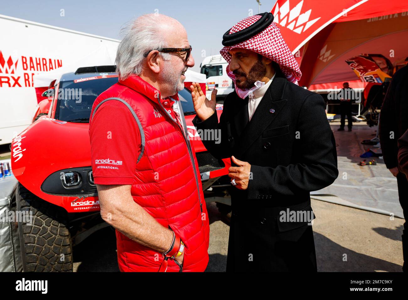 RICHARDS David (gbr), Chairman of Prodrive, BEN SULAYEM Mohammed ...