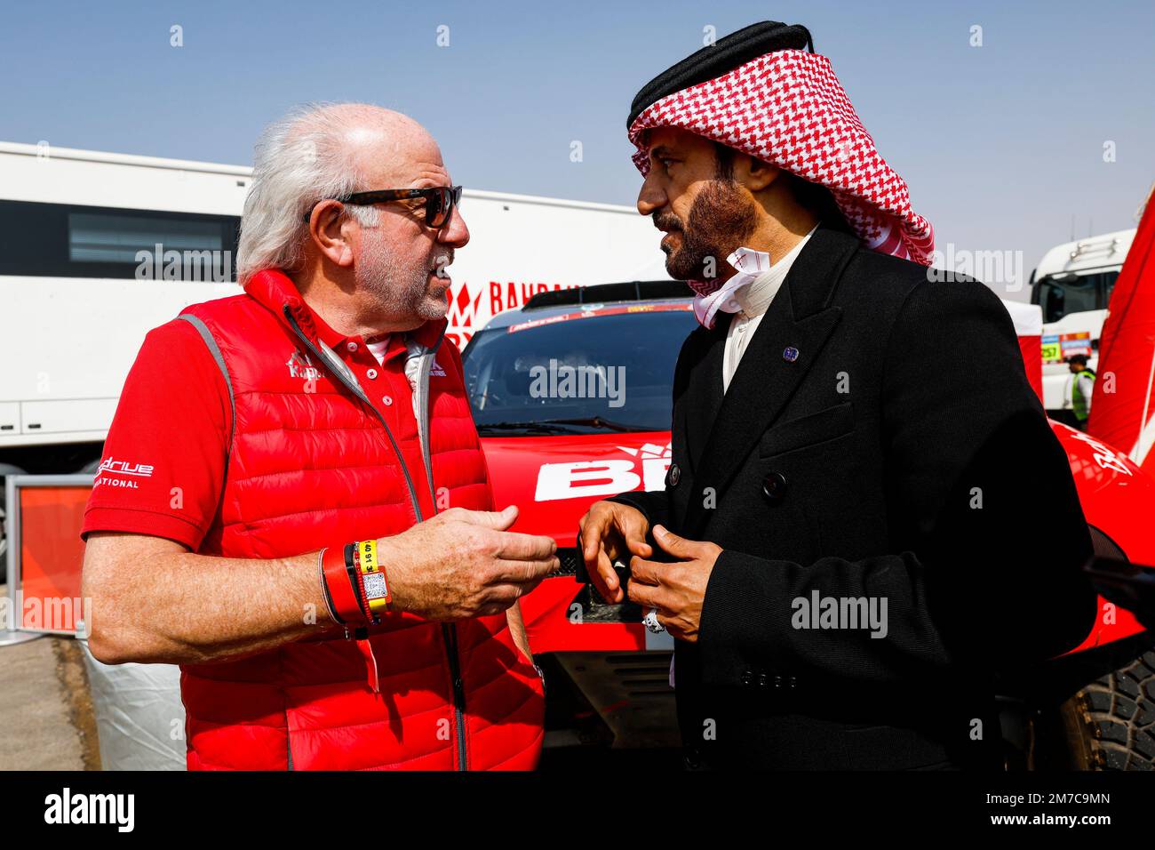 RICHARDS David (gbr), Chairman of Prodrive, BEN SULAYEM Mohammed ...