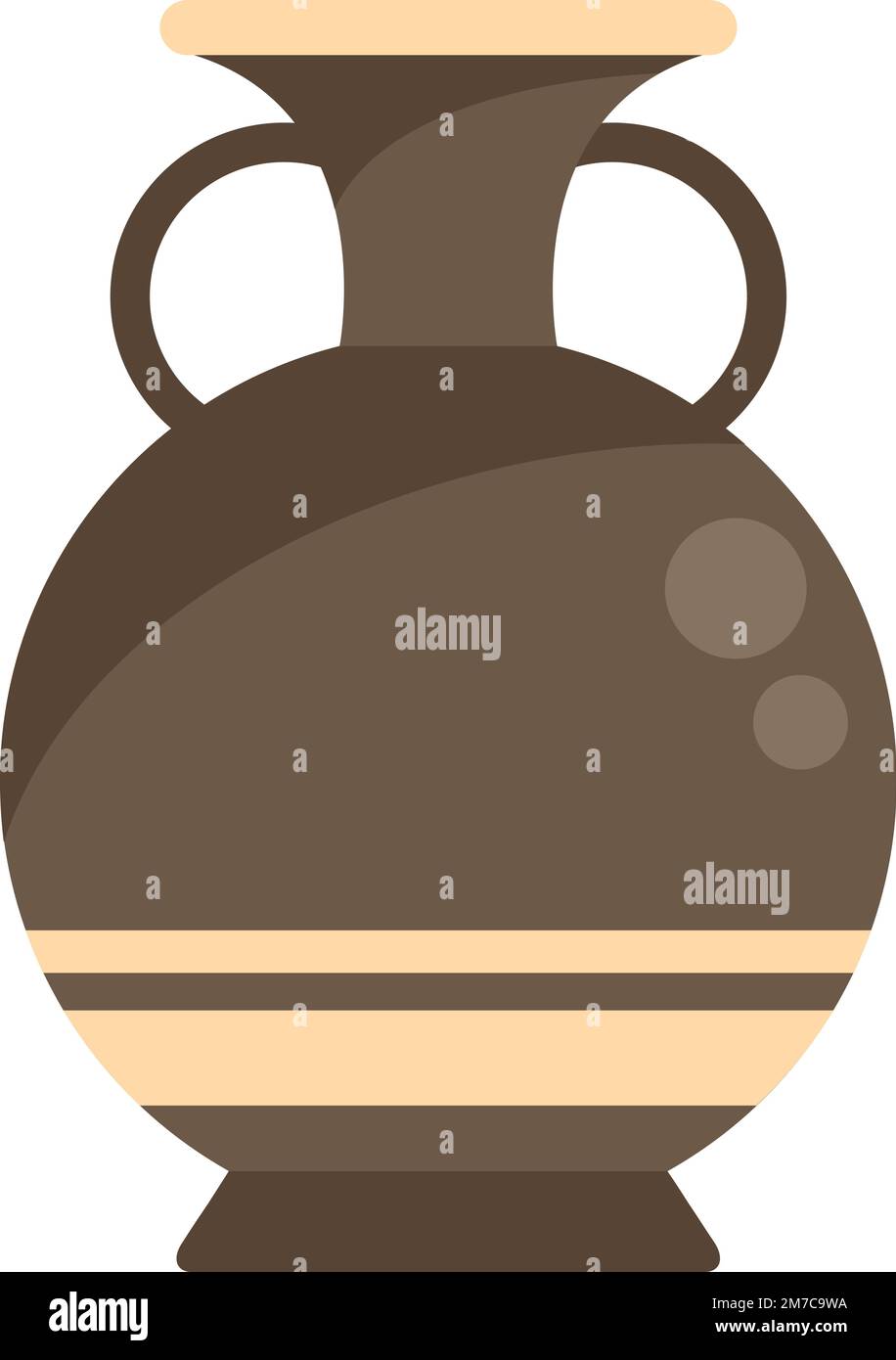 Roman earthenware pot Stock Vector Images - Alamy