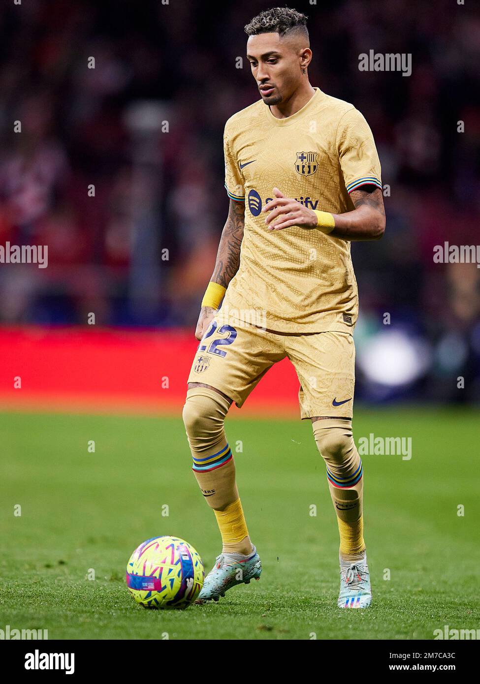 Madrid, Madrid, Spain. 8th Jan, 2023. Raphael Dias Belloli Raphinha of ...