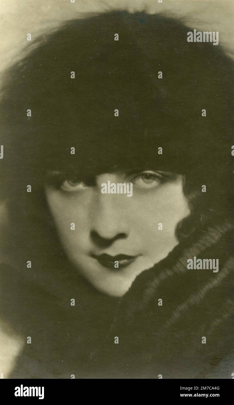 Portrait of American silent film actress and director Alice Terry ...