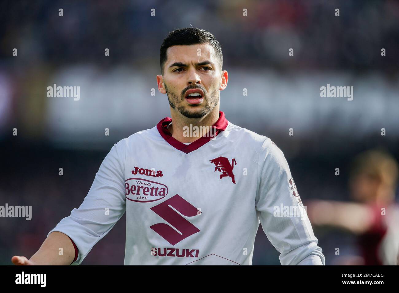 Torino's Serbian midfielder Nemanja Radonjic looks during the Serie A ...