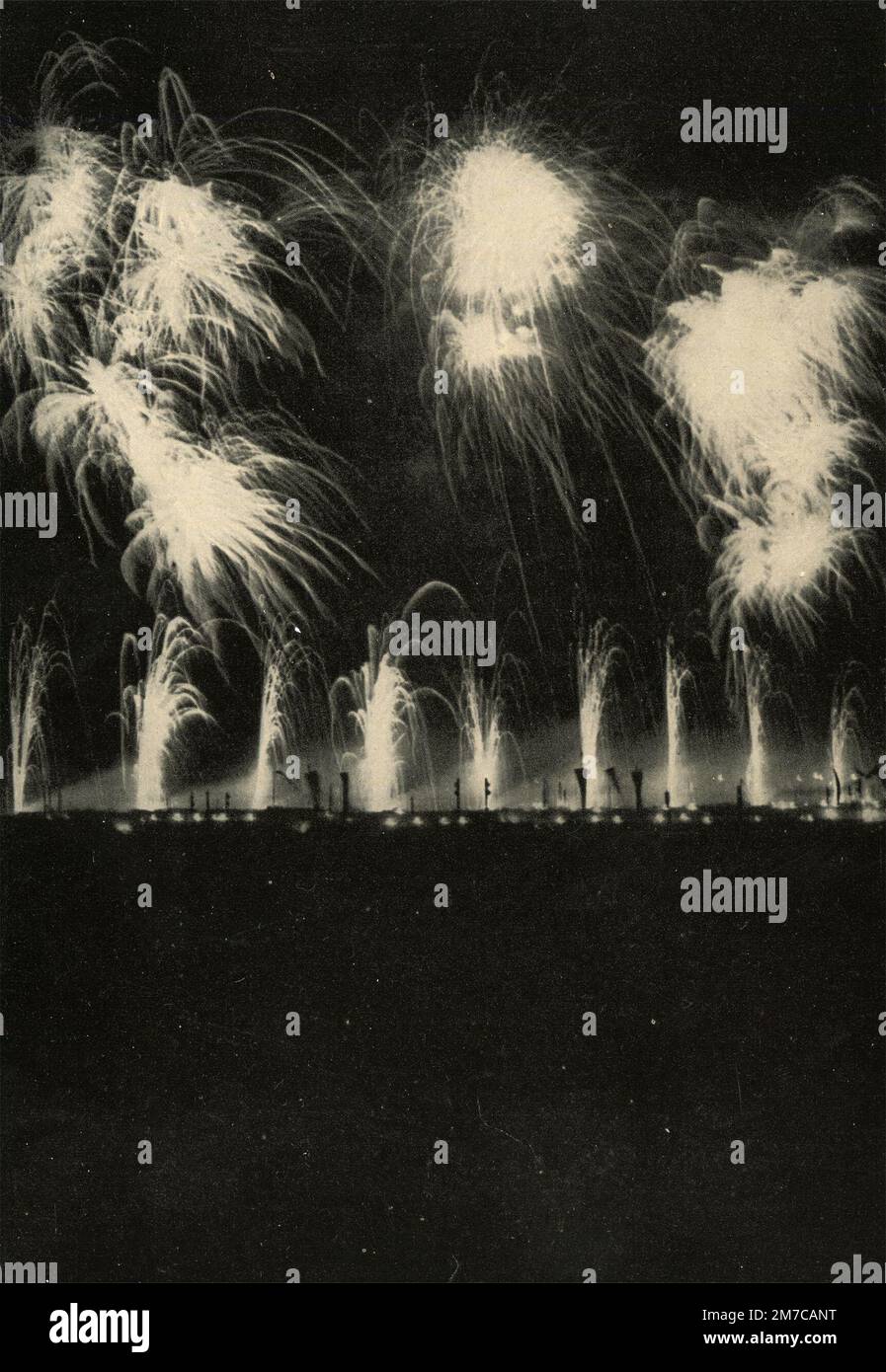 Fireworks for May the 1st, Germany 1933 Stock Photo - Alamy
