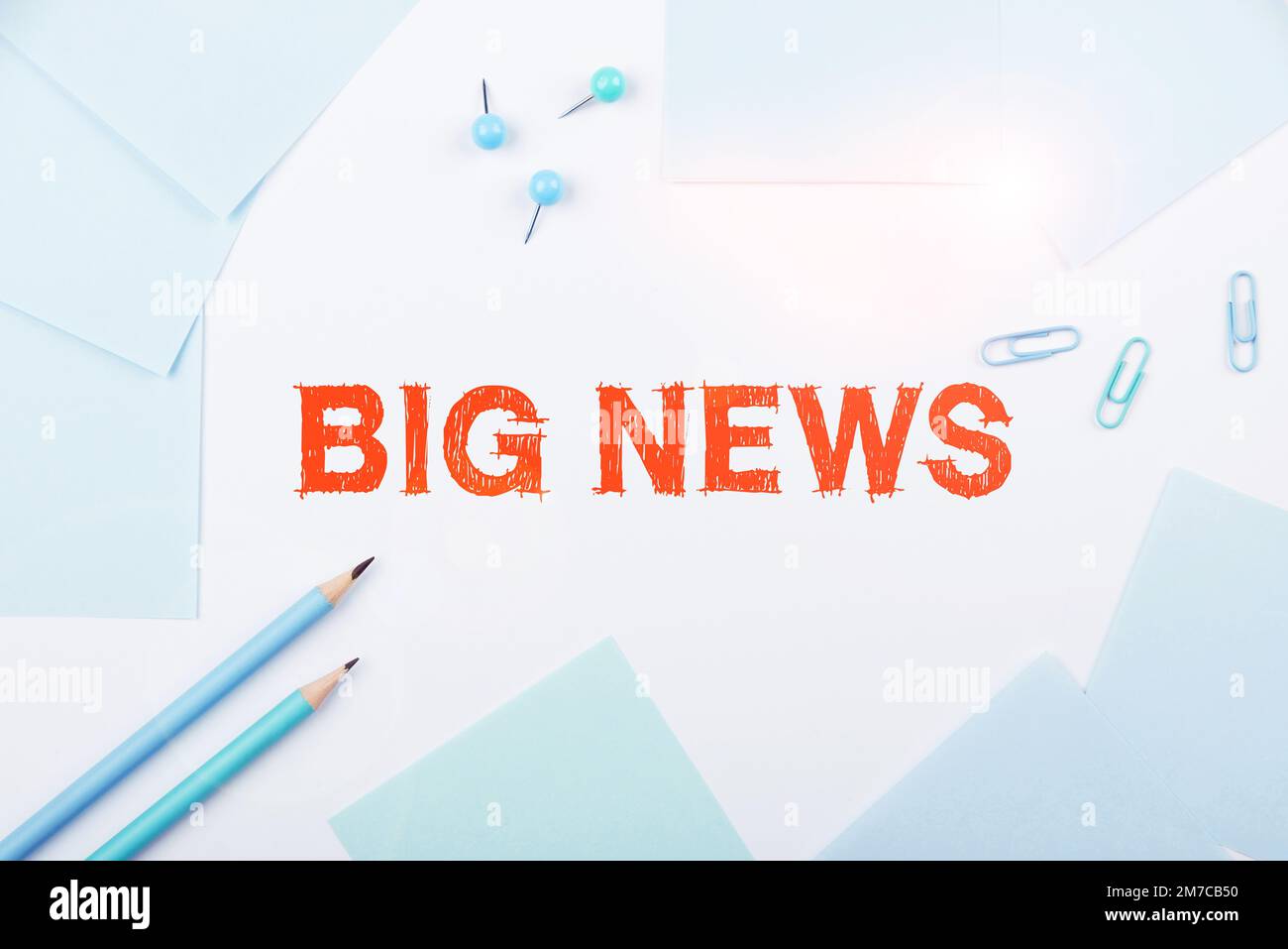 Text sign showing Big News. Word Written on knowing actions no one ...