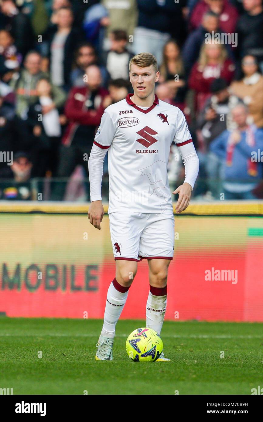 Torino's Czech defender David Zima controls the ball during the Serie A ...