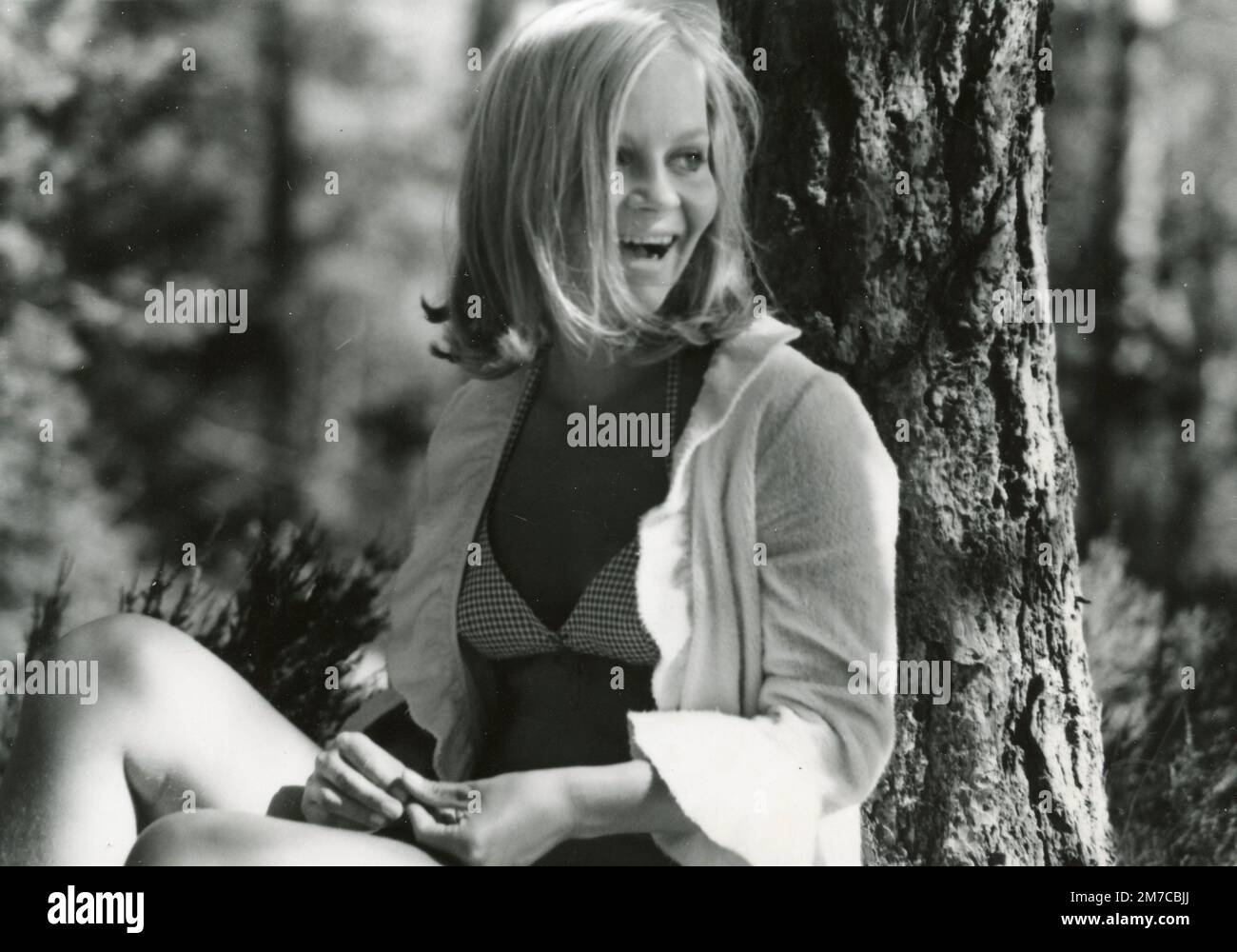 Danish actress Sissi Reingaard in the movie Let's Play Hide and Seek ...