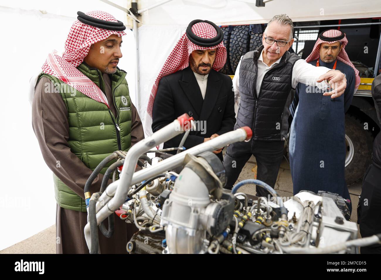 BEN SULAYEM Mohammed, President of the FIA, QUANDT Sven (ger), Team ...