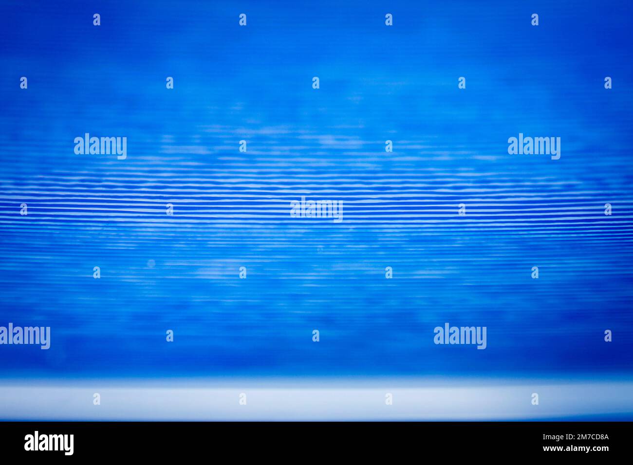 Macro shot of blue color vinyl record. Surface of an old vinyl record ...