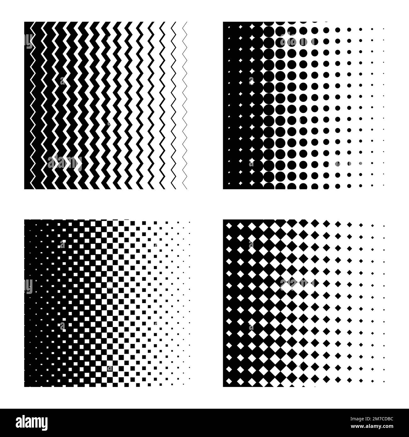 Black white geometric pattern hi-res stock photography and images - Alamy