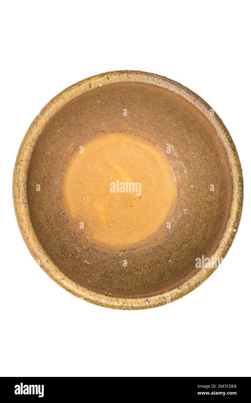 Mortar and Pestle isolated on white background.mortar is a tool for ...