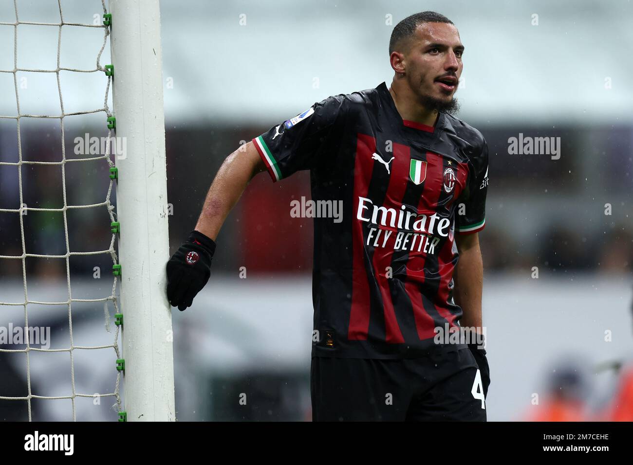 Milano, Italy. 08th Jan, 2023. Ismael Bennacer of Ac Milan looks on ...