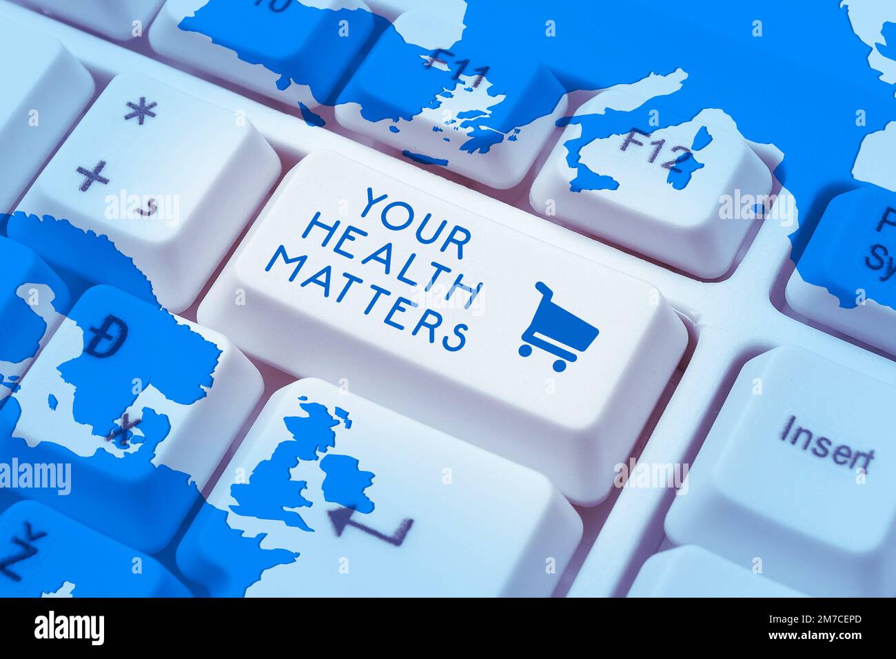 Text showing inspiration Your Health Matters. Business concept good ...