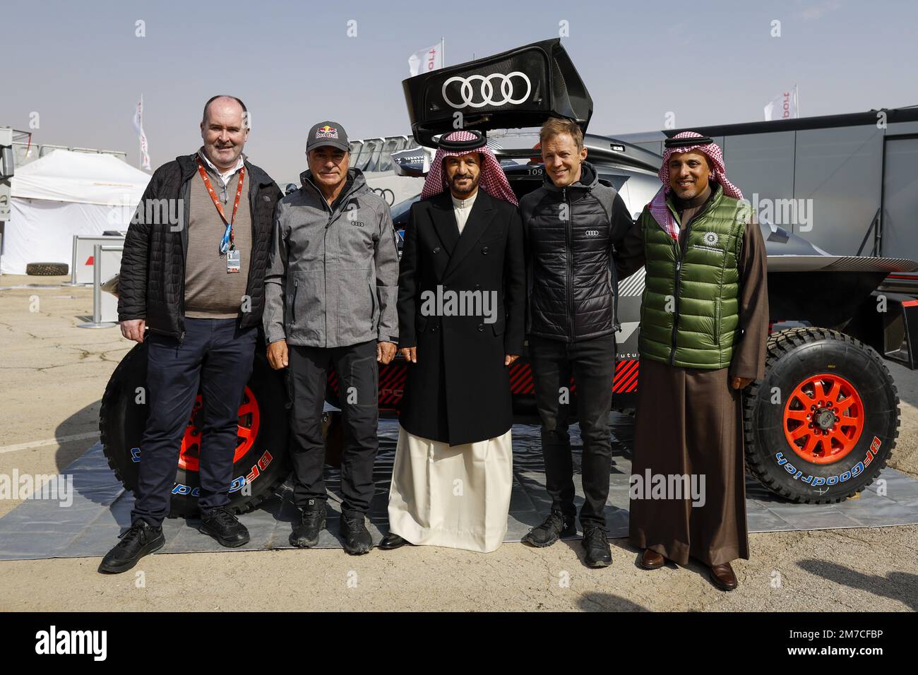 January 9, 2023, Rome, Saudi Arabia: REID Robert, SAINZ Carlos (spa ...