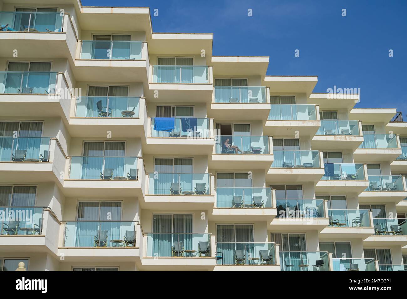 H10 Blue Mar Boutique Hotel, Camp de Mar, Mallorca, Spanien Stock Photo ...