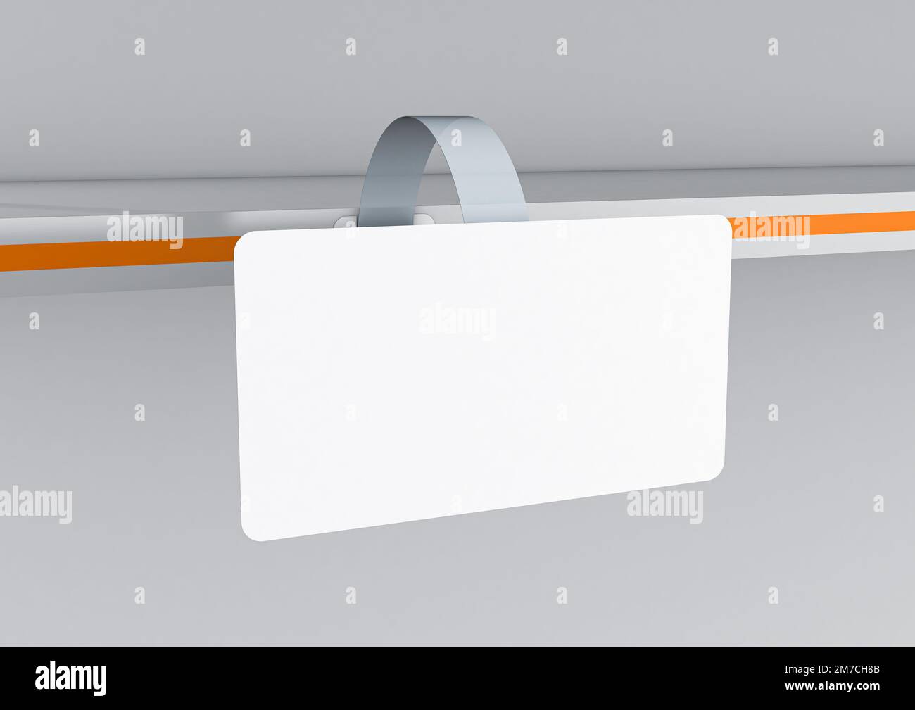 Wobbler for promoting product promotions. Point of Sales Shelf. 3D ...