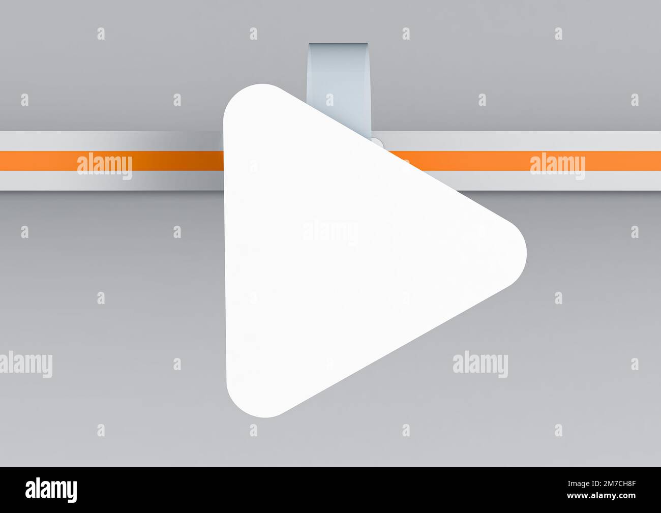 Wobbler for promoting product promotions. Point of Sales Shelf. 3D ...