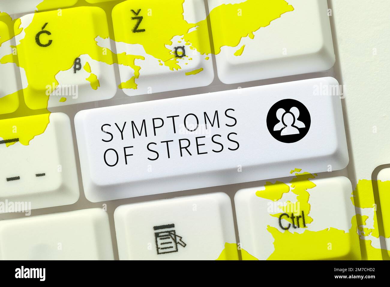 Inspiration showing sign Symptoms Of Stress. Internet Concept serving ...