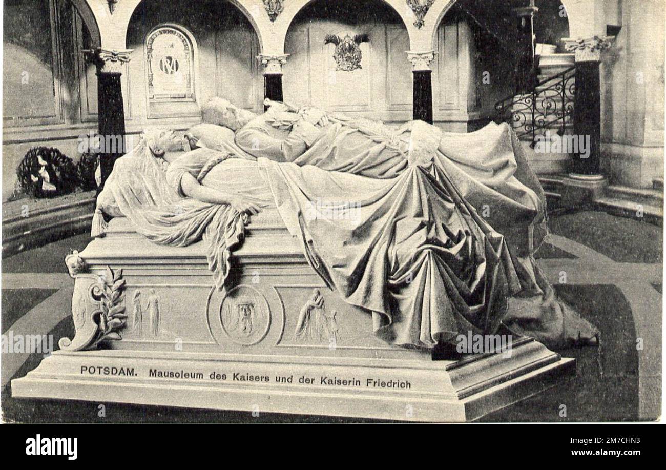 Emperor Frederick III and Empress Victoria mausoleum at the ...