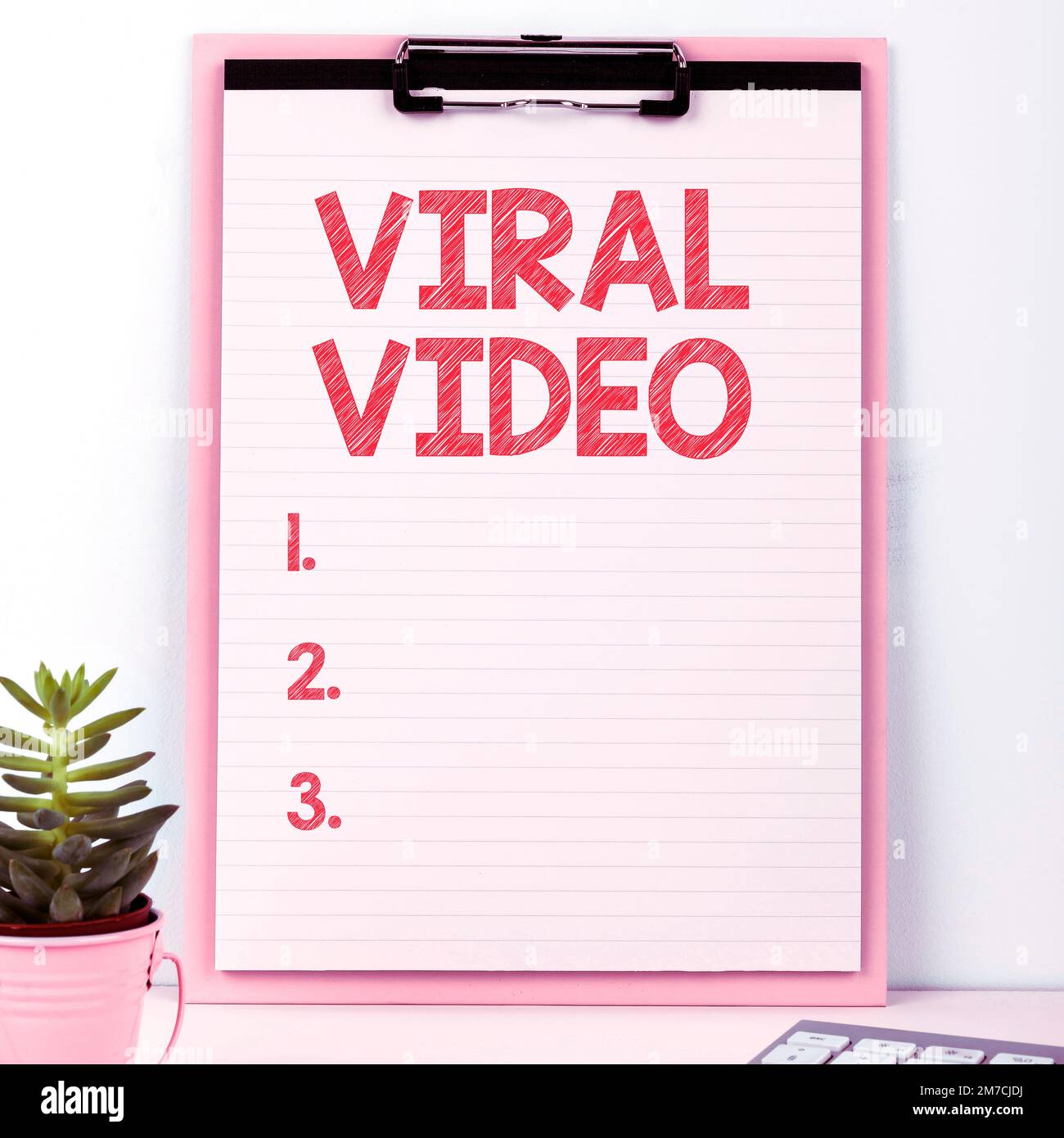 Hand writing sign Viral Video. Concept meaning the video that becomes ...