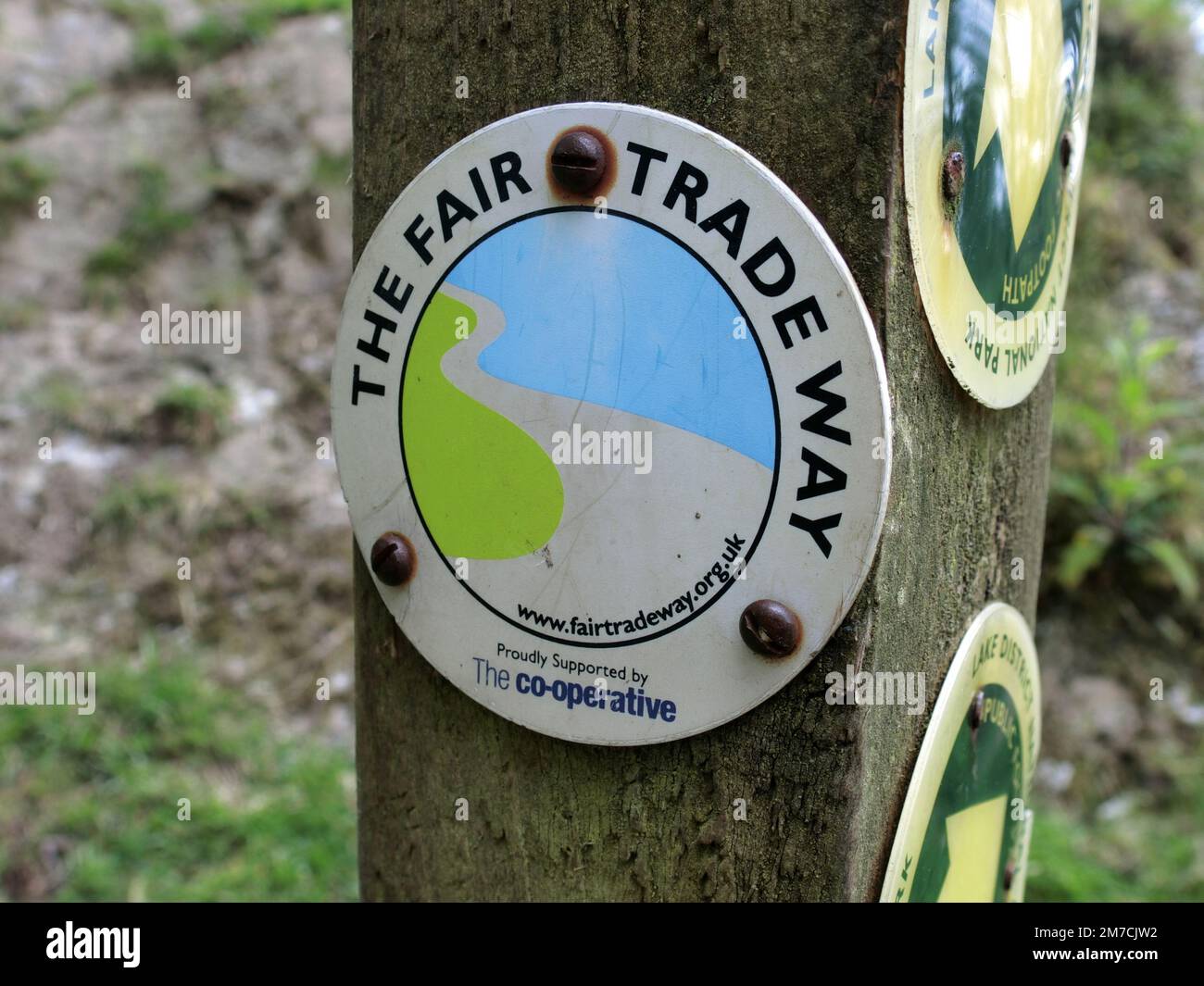 The Fair Trade Way, A long Distance Public Footpath, Lake District ...