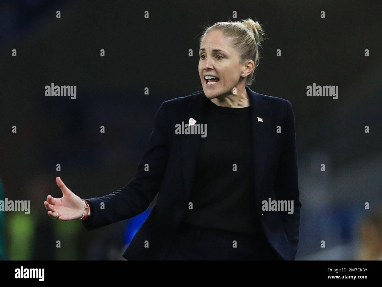 File photo dated 06-10-2022 of Wales manager Gemma Grainger, who has ...