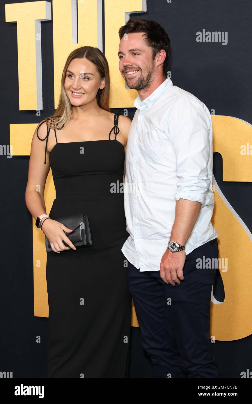 January 9, 2023: TRAVIS HEAD and partner JESS DAVIES attends the World ...