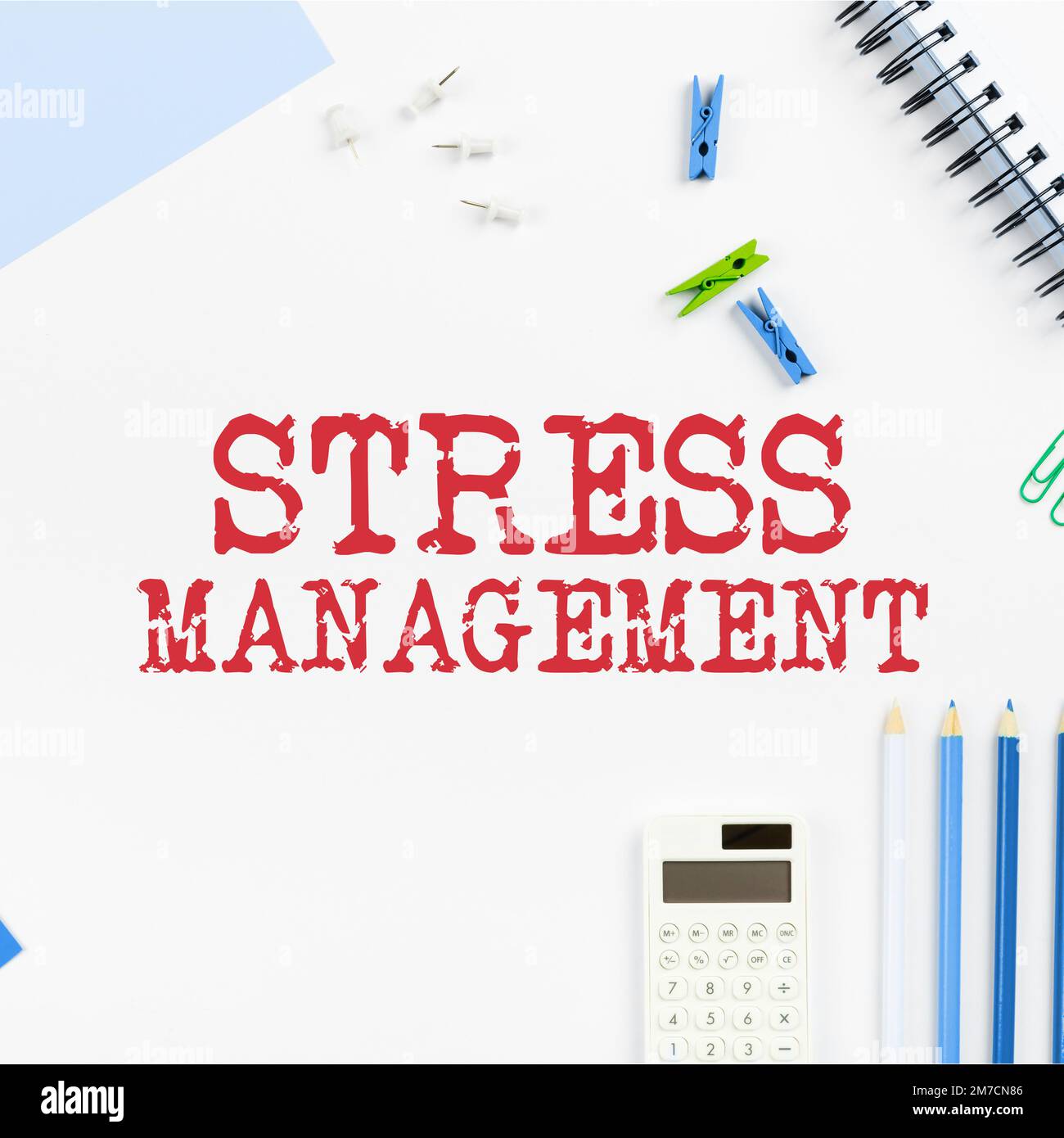 Sign displaying Stress Management. Word Written on learning ways of ...