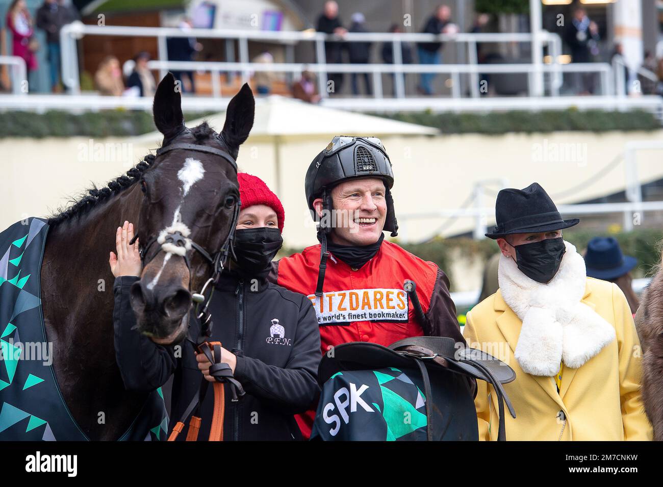 Ascot, Berkshire, UK. 22nd January, 2022. Horse Cat Tiger winner of the ...