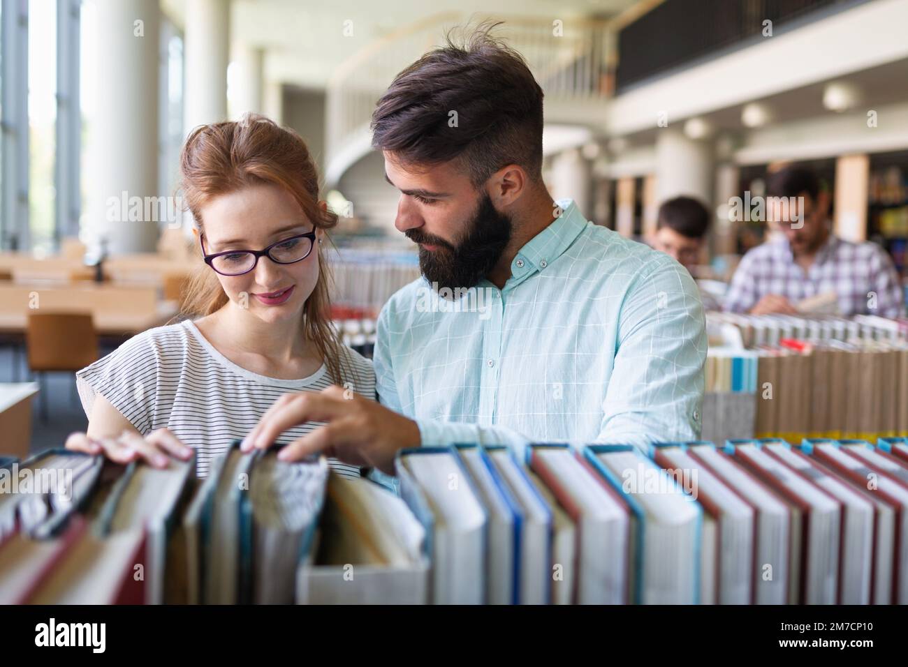 Education friendship people concept. Group of happy students learning ...