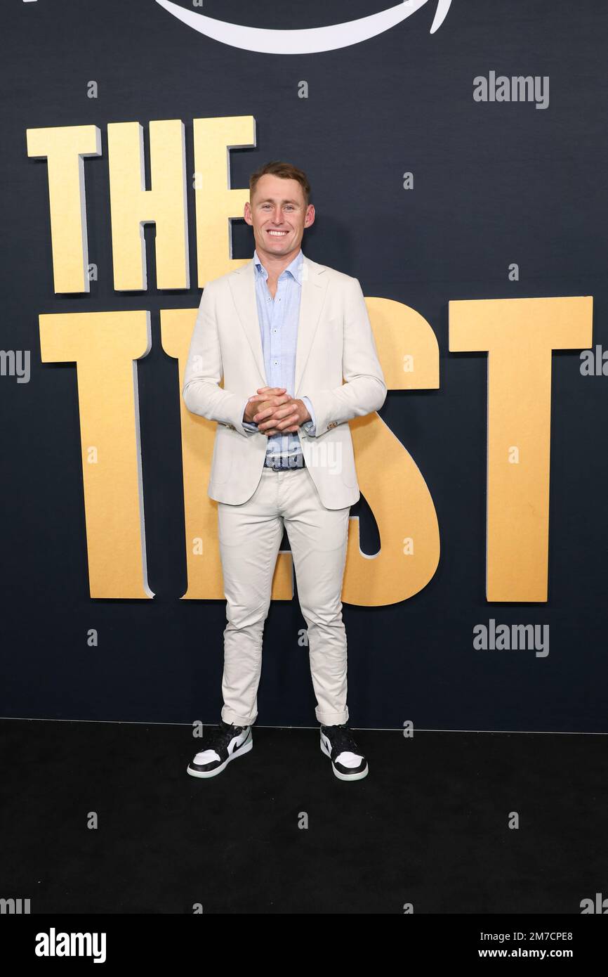 January 9, 2023: MARNUS LABUSCHAGNE attends the World Premiere of 'The ...