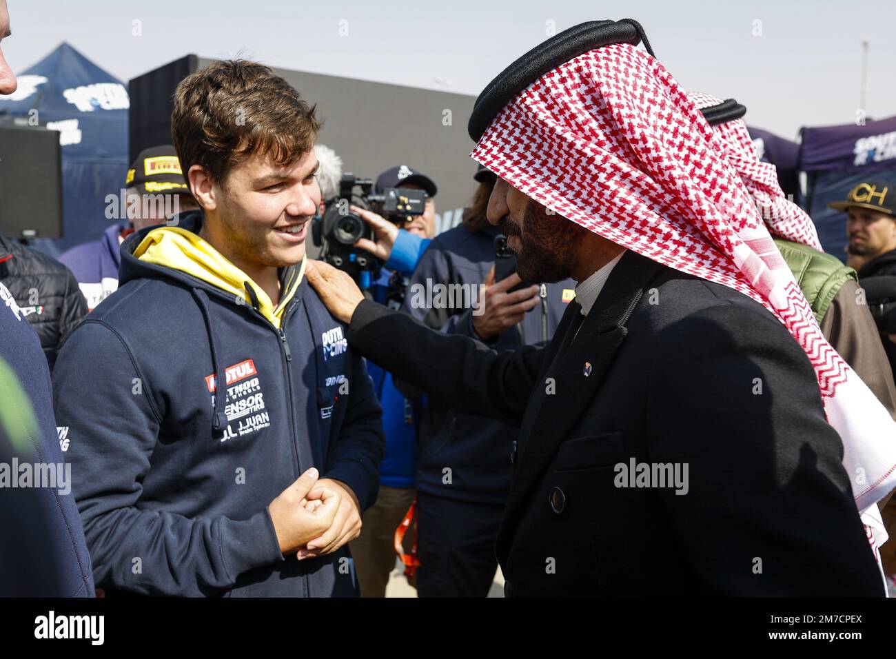 January 9, 2023, Rome, Saudi Arabia: BEN SULAYEM Mohammed, President of ...