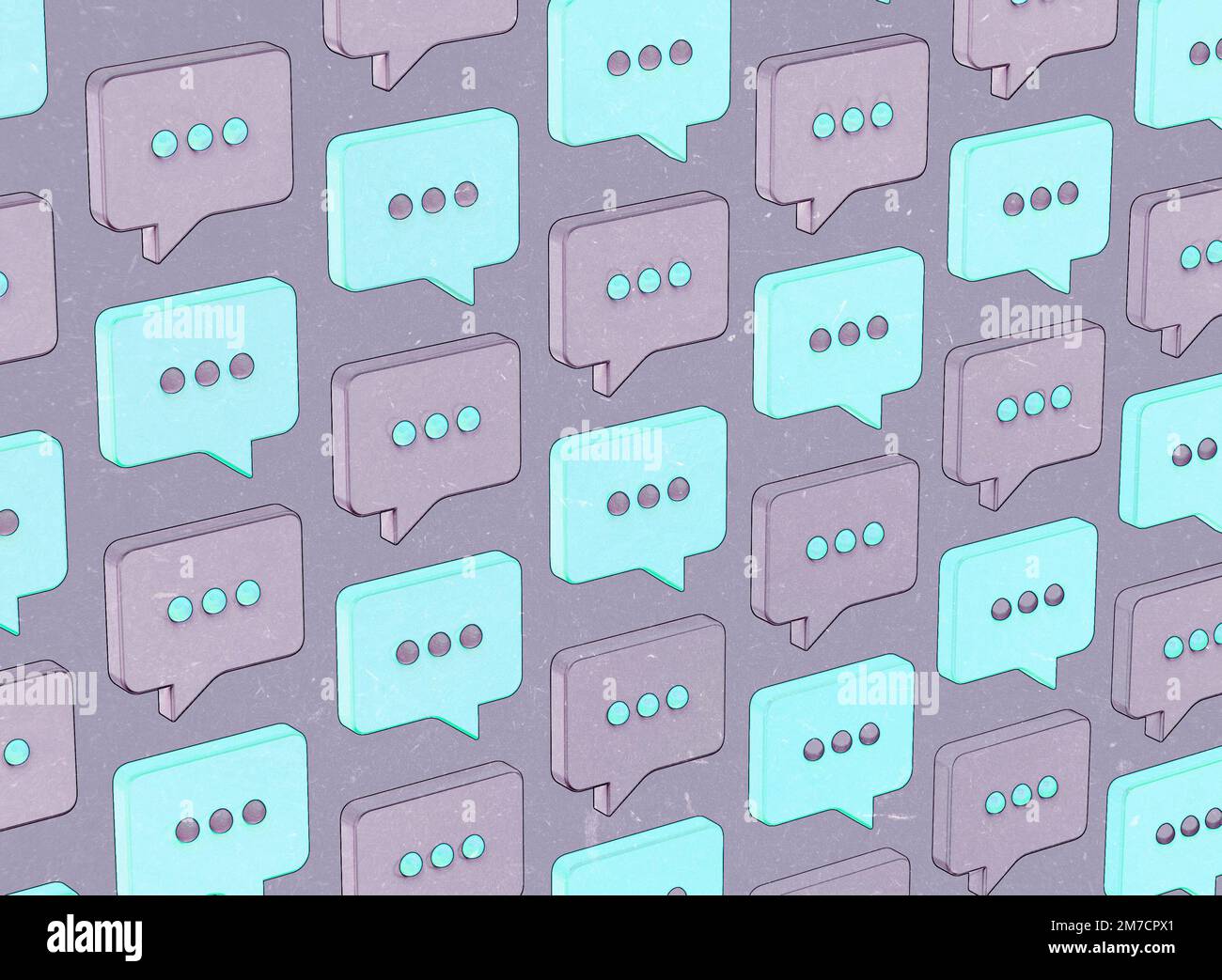 Conversation speech bubbles 3d design message bubble hi-res stock ...