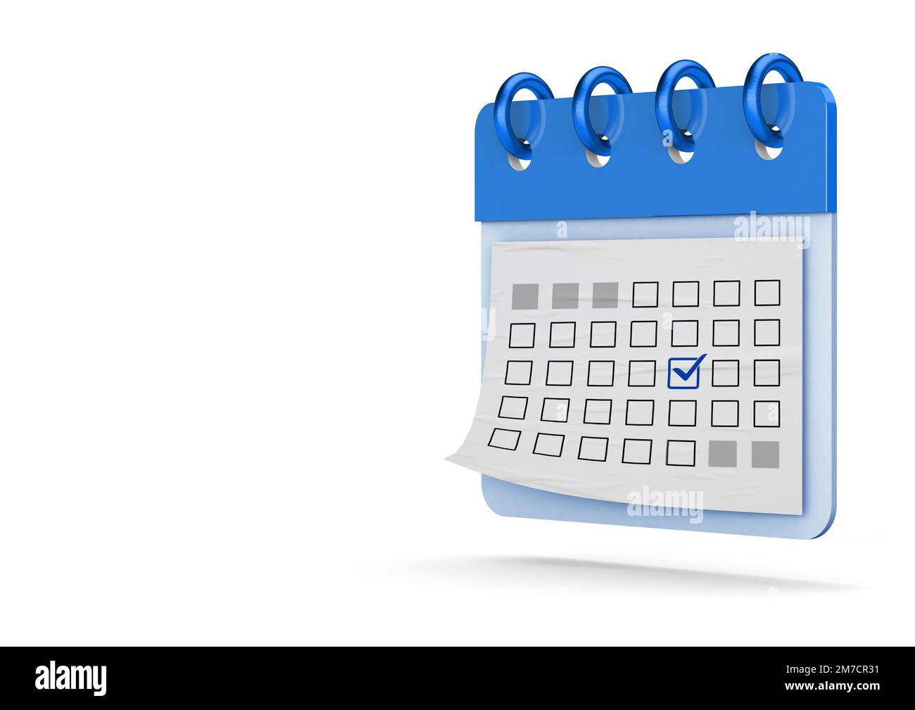 Mark calendar Cut Out Stock Images & Pictures - Alamy