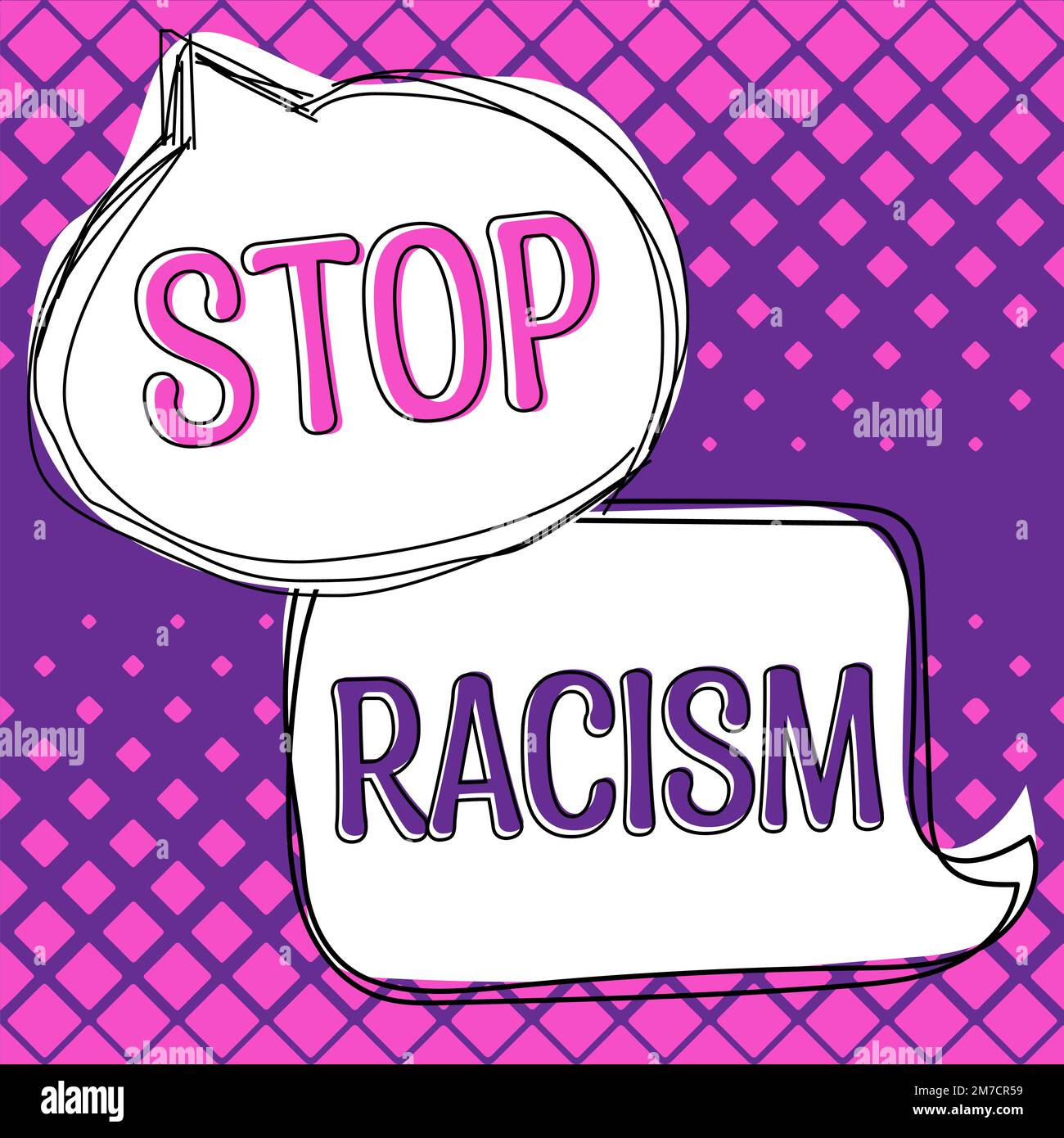 Writing displaying text Stop Racism. Word Written on end the antagonism ...