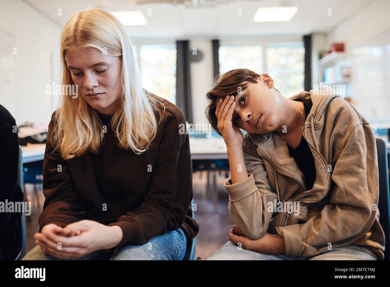 Sad Boy And Girl Conversations