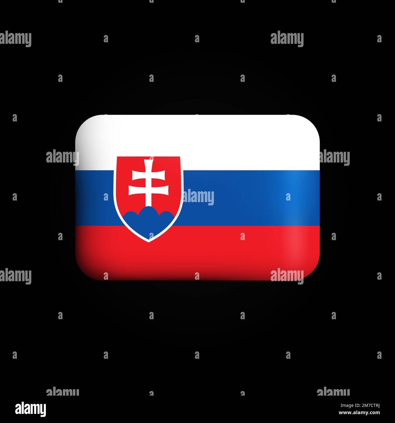 Official flag of slovakia hi-res stock photography and images - Alamy