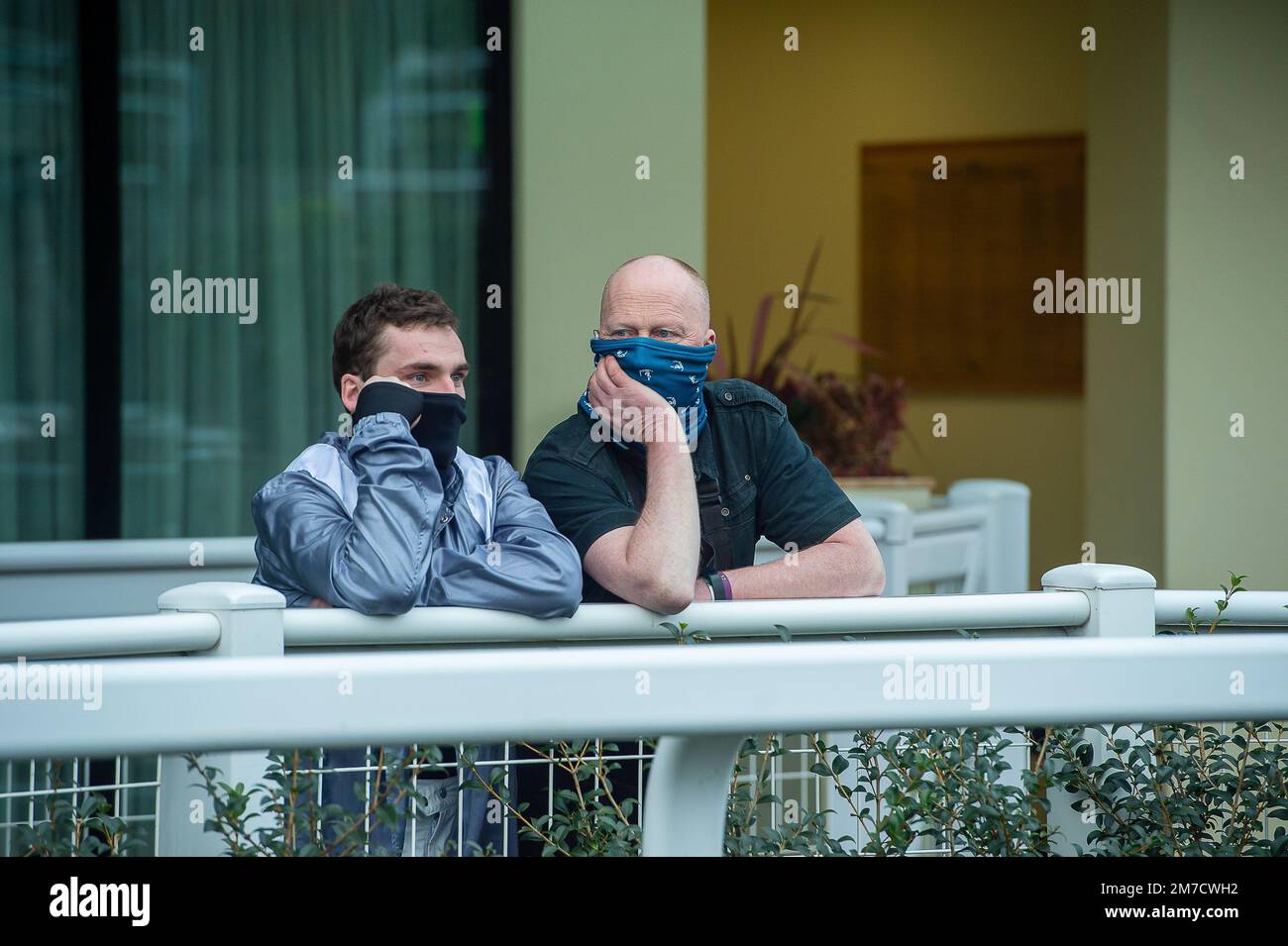 Ascot, Berkshire, UK. 22nd January, 2022. Jockeys are still required to ...
