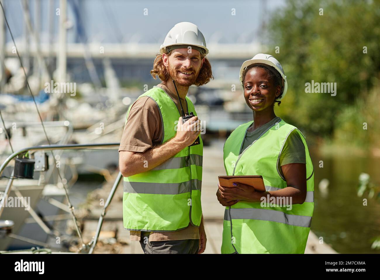 African american dock workers hi-res stock photography and images - Alamy