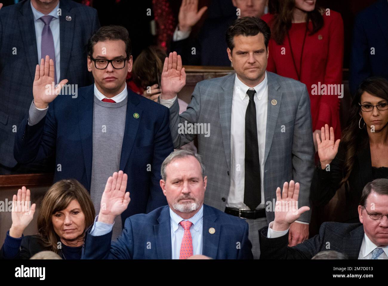 Matt gaetz and lauren boebert hi-res stock photography and images - Alamy