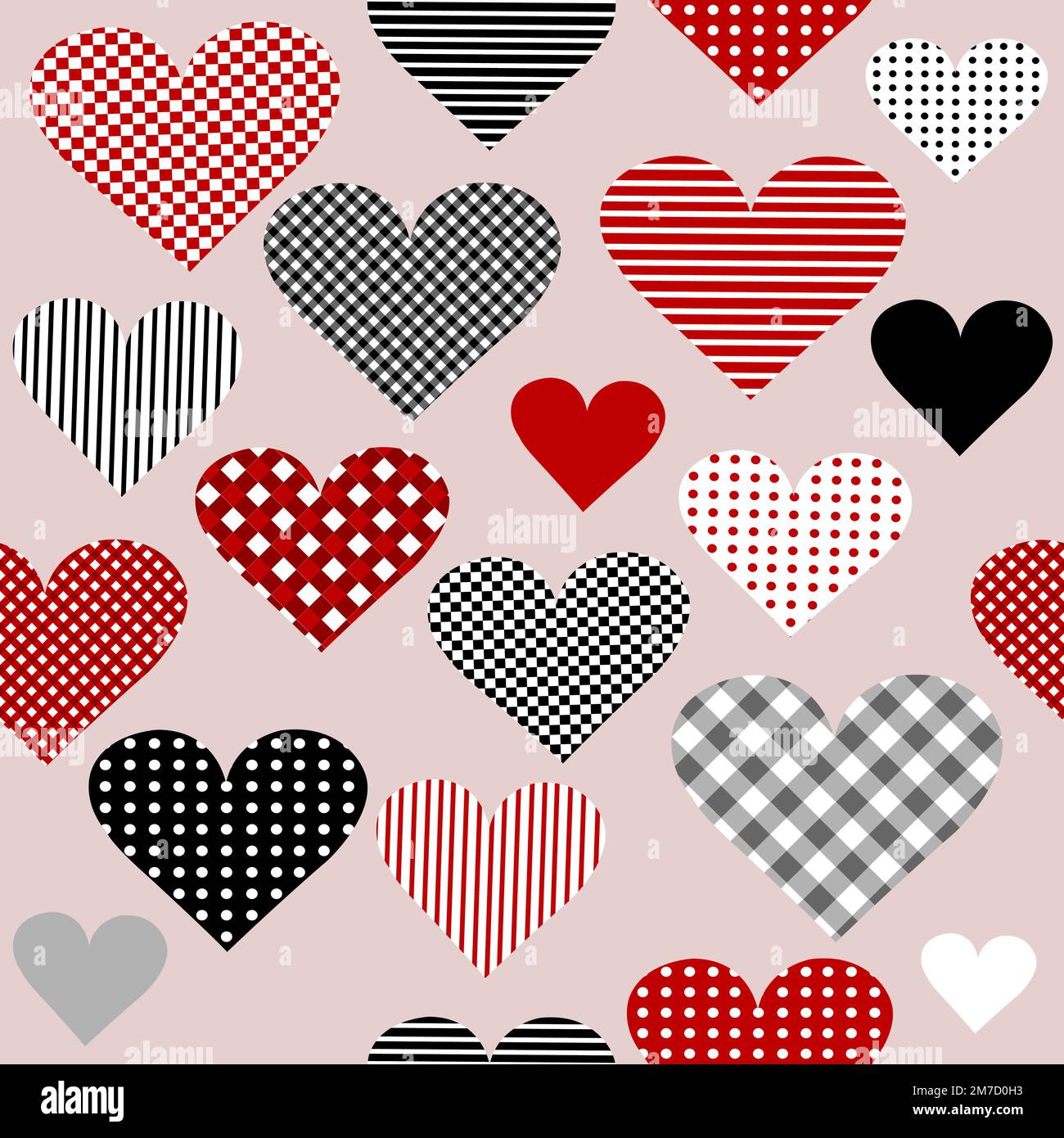 Repeating Background Red