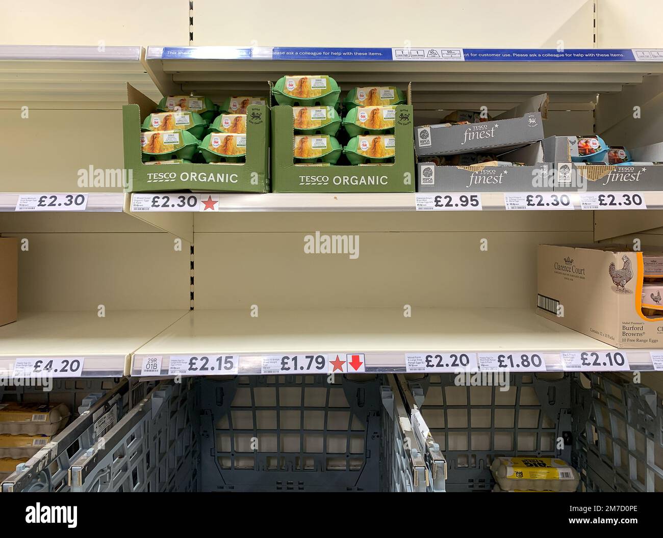 Tesco supermarket aisle 2023 hi-res stock photography and images - Alamy