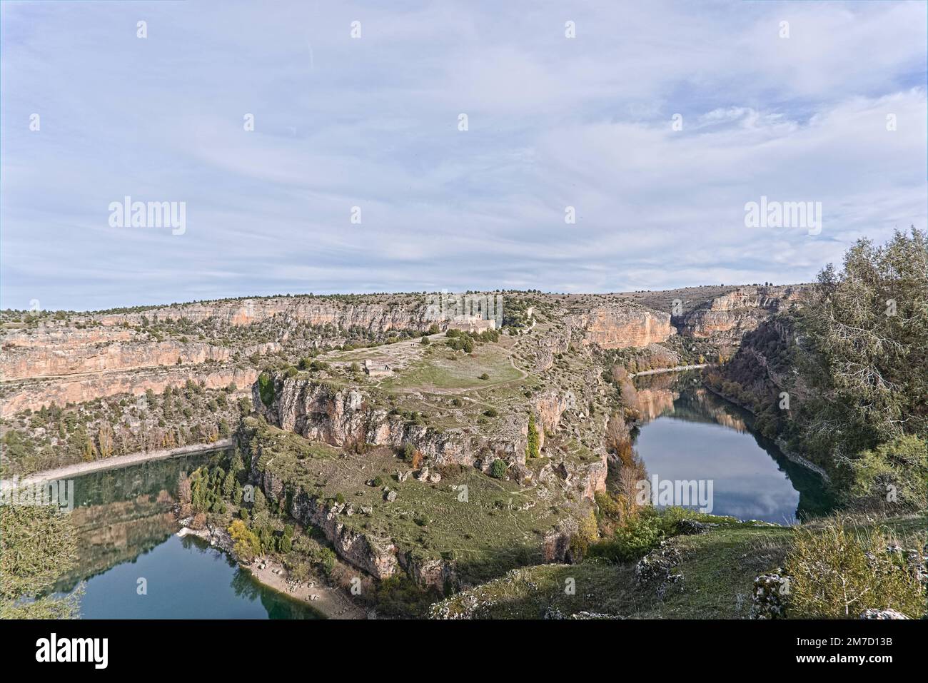 Parque Natural Hoces del Río Duratón Stock Photo - Alamy
