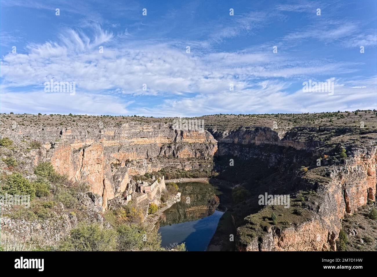 Parque Natural Hoces del Río Duratón Stock Photo - Alamy