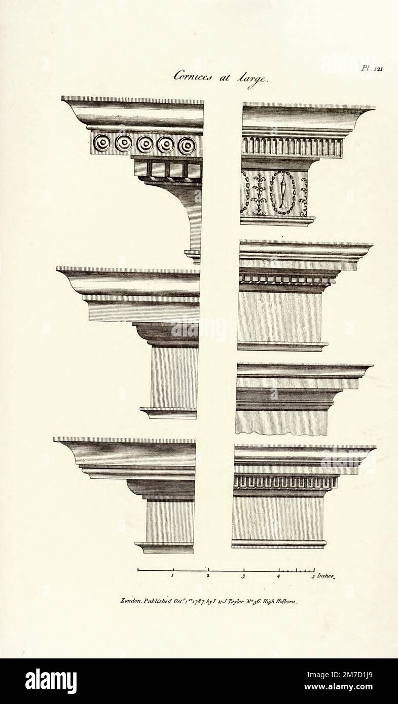 Cornices and patterns hi-res stock photography and images - Alamy