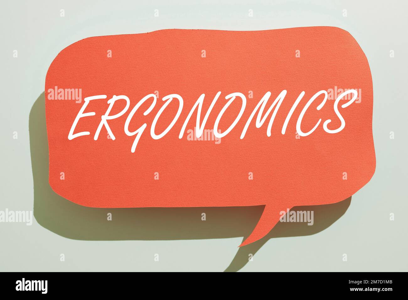 Text showing inspiration Ergonomics. Word Written on fitting or ...