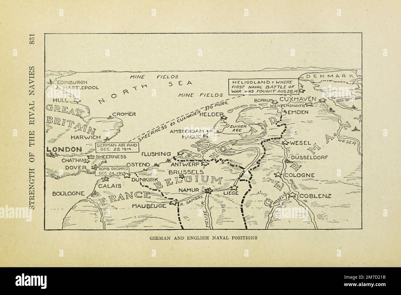 World war i map hi-res stock photography and images - Alamy