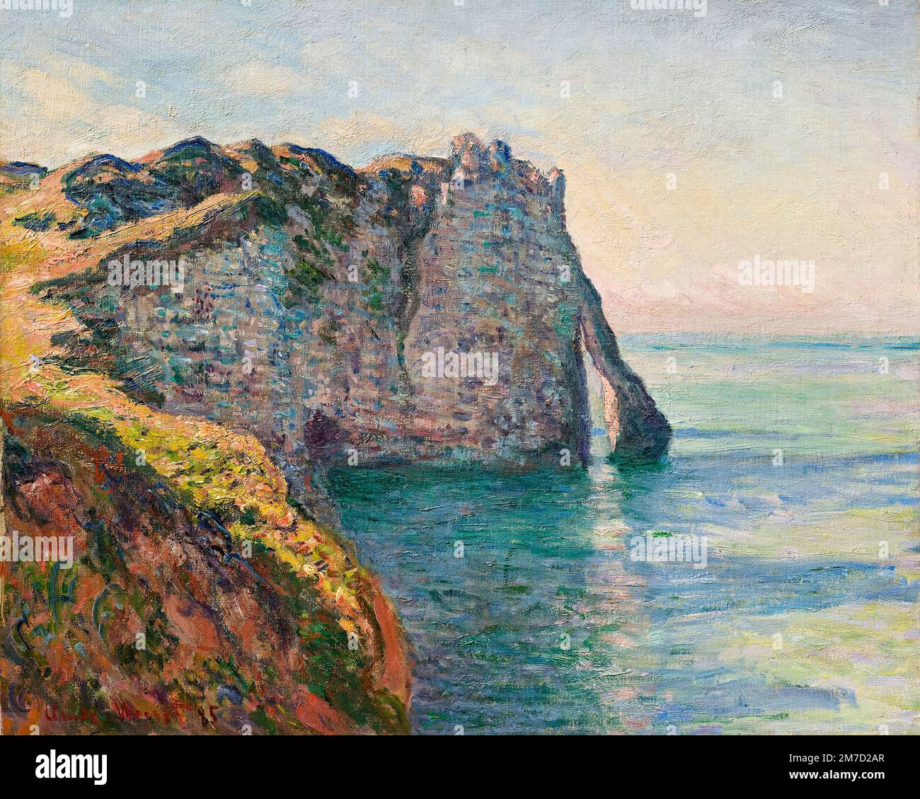 Etretat monet hi-res stock photography and images - Alamy