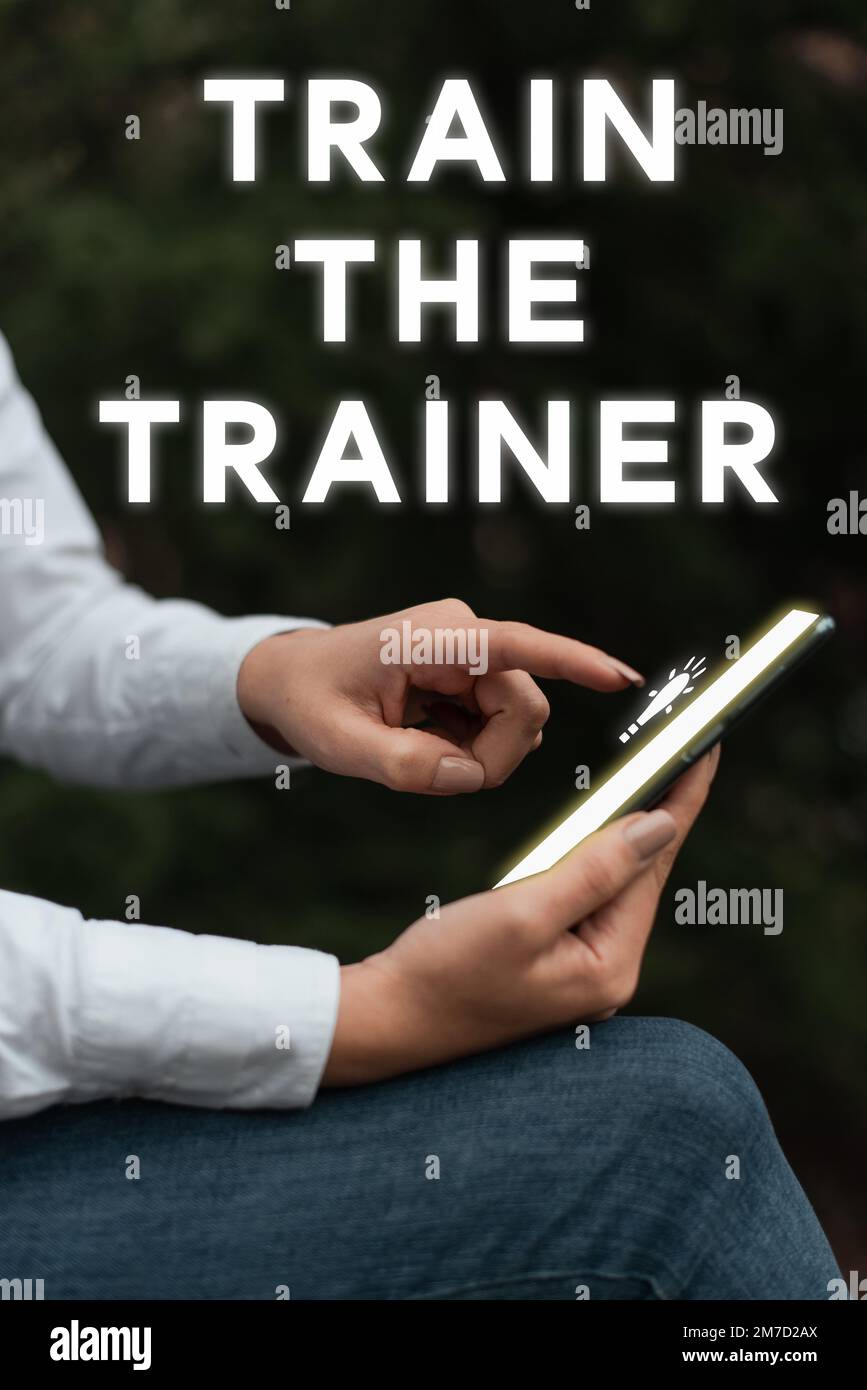 Conceptual caption Train The Trainer. Business approach identified to ... Conceptual caption Train The Trainer. Business approach identified to ...