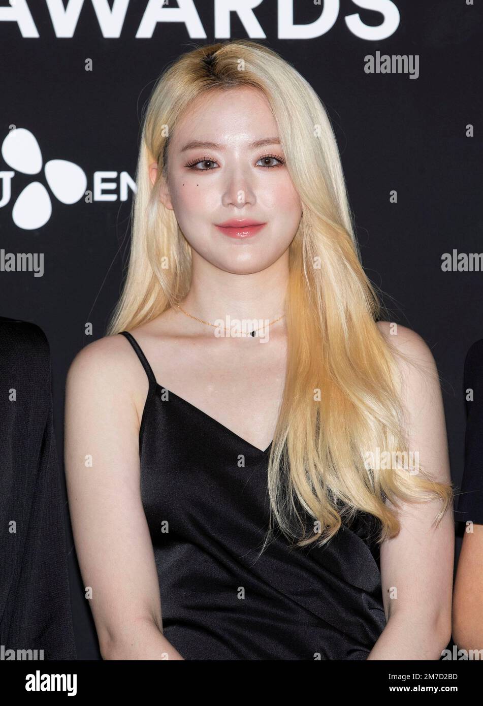 Seoul, South Korea. 8th Jan, 2023. South Korean K-Pop girl group (G)I-DLE, arrived red carpet ...