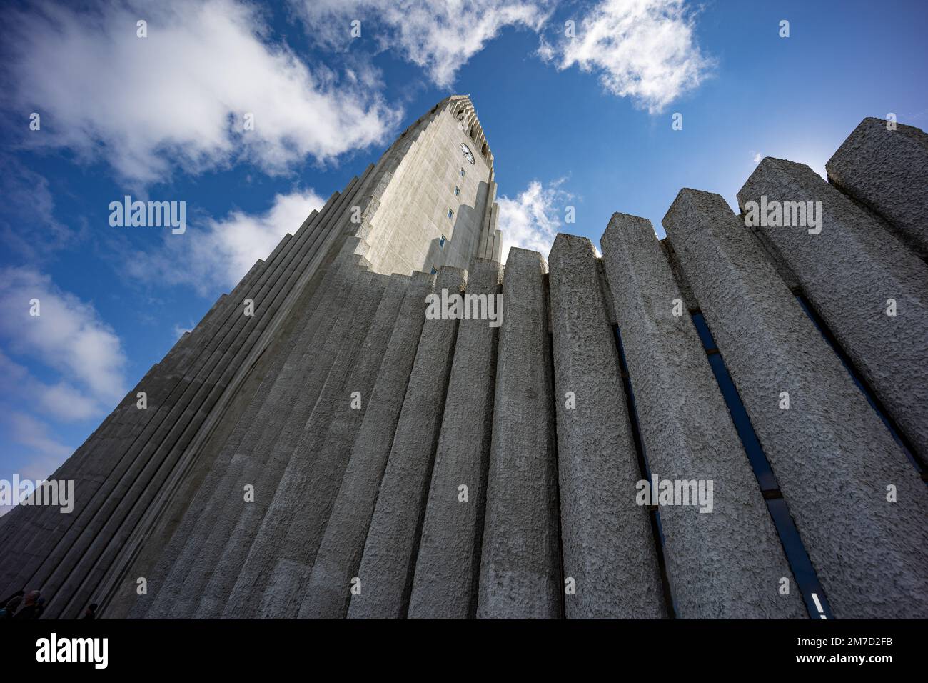 Hallgrímskirkja (Church of Hallgrímur) is a Lutheran (Church of Iceland ...
